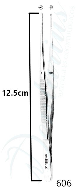 PINZA SEMKEN TAYLOR con diente 12.5cm