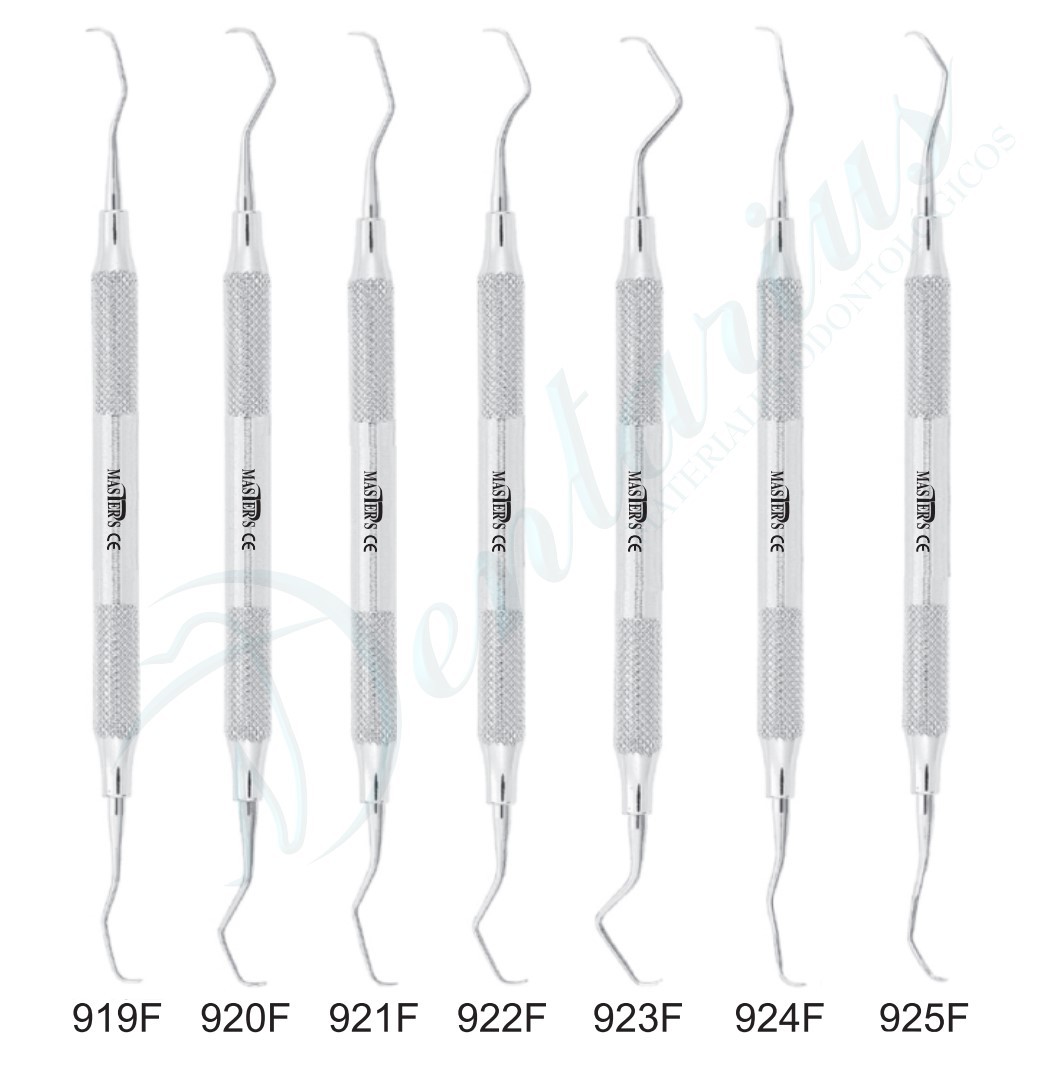 Set de 7 Curetas de Gracey Mini Five